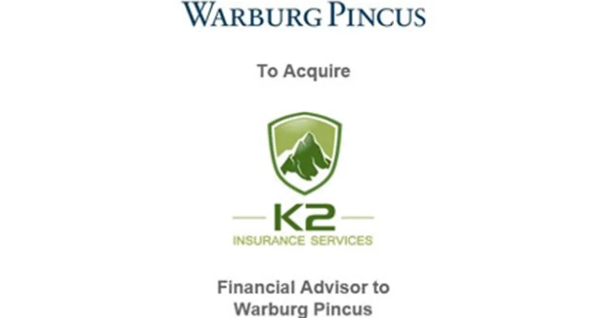 Warburg Pincus Agrees to Acquire K2 Insurance Services | Howden Capital ...